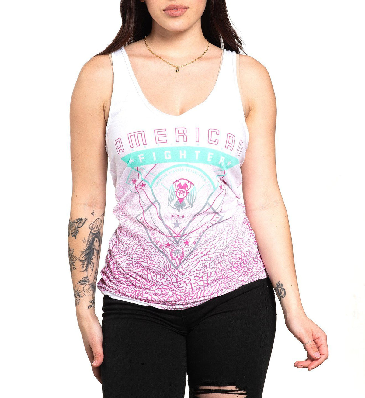 Women's Tank Tops - American Fighter